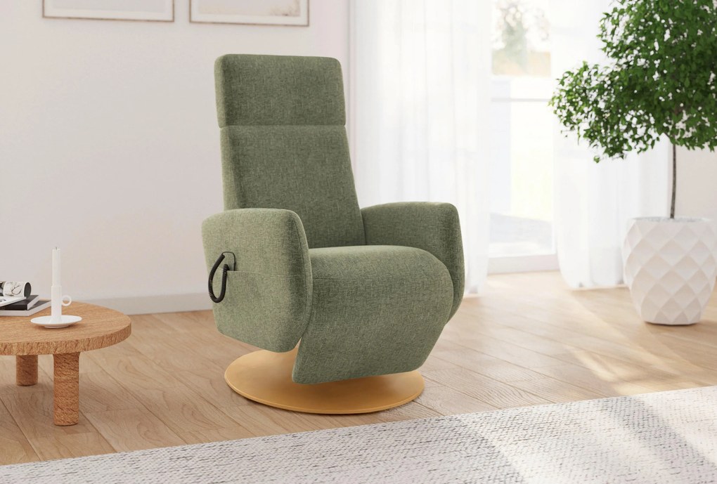 XXXLutz RELAXAČNÍ KŘESLO, textil, světle zelená Sit & More - Online Only křesla & taburety - 0001440161J5