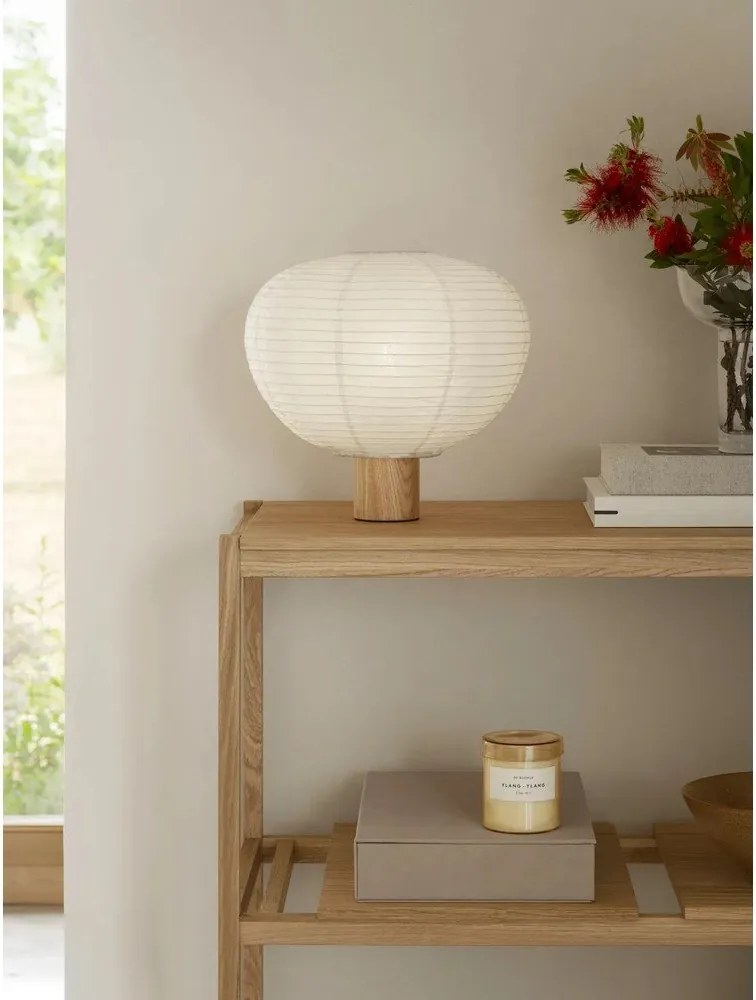 Regál v dekoru dubu v přírodní barvě 105x92x40 cm Sukoya – Blomus