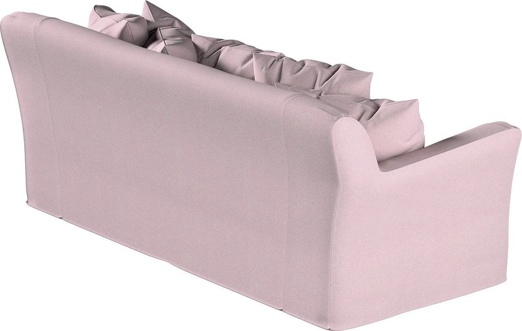 Potah na pohovku IKEA  Tomelilla rozkládací barva růžová látka pletený vzor