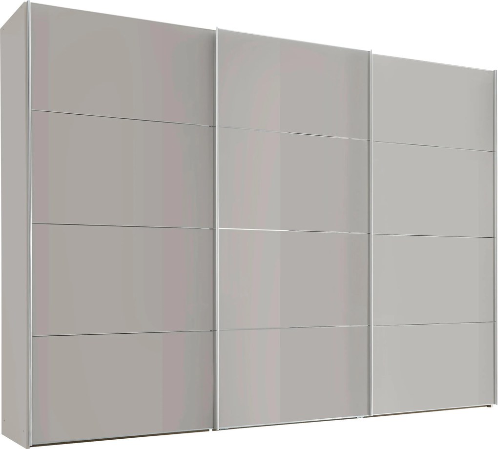 XXXLutz SKŘÍŇ S POSOUVACÍMI DVEŘMI, pískové barvy, 280/222/68 cm Moderano - Šatní skříně - 000531025843