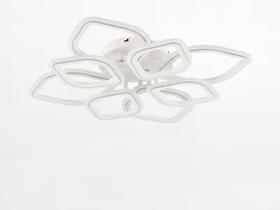 Bílo-chromované LED stropní svítidlo ILLUMIA 75W