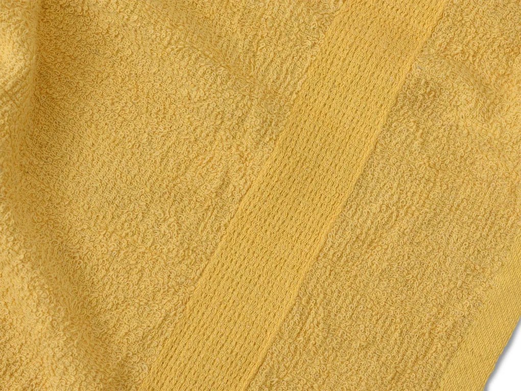 Ručník BASIC ONE žlutý
