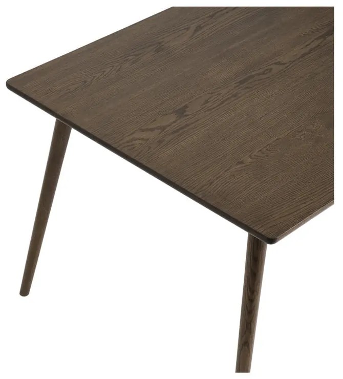 Hnědý rozkládací jídelní stůl s deskou v dubovém dekoru 190x90 cm Barrali – Unique Furniture