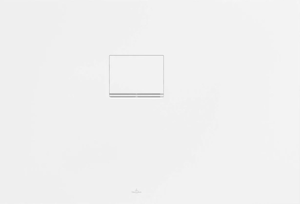 Villeroy & Boch Squaro Infinity - Sprchová vanička, 110x75 cm, Stone White UDQ1175SQI2LV-RW