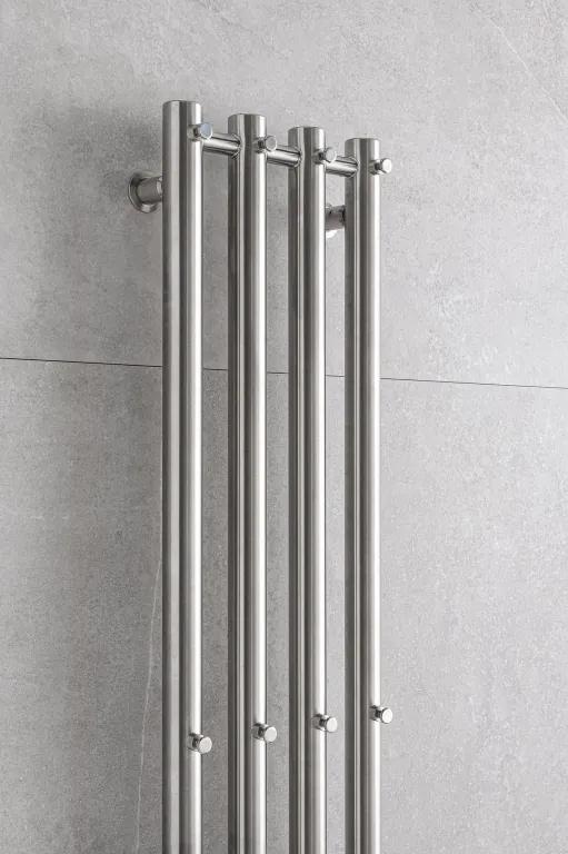 P.M.H. PMH Rosendal 266 x 950 mm R1 koupelnový radiátor Barva PMH: Kartáčovaná nerez