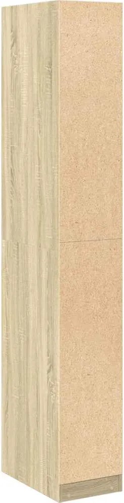 Šatní skříň dub sonoma 30 x 50 x 200 cm kompozitní dřevo 3307776
