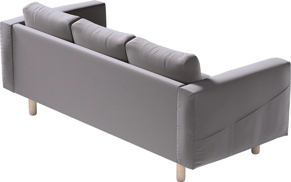 Potah na pohovku IKEA Norsborg 3-místná barva hnědá látka sametová