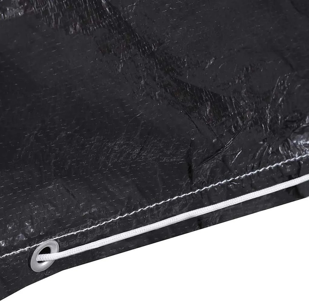 Plachty na zahradní nábytek 2 ks 12 oček 250 x 250 x 70 cm 3082837