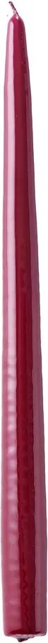 TWIN FLAME Sada svíček 2 ks 31 cm - tm. červená