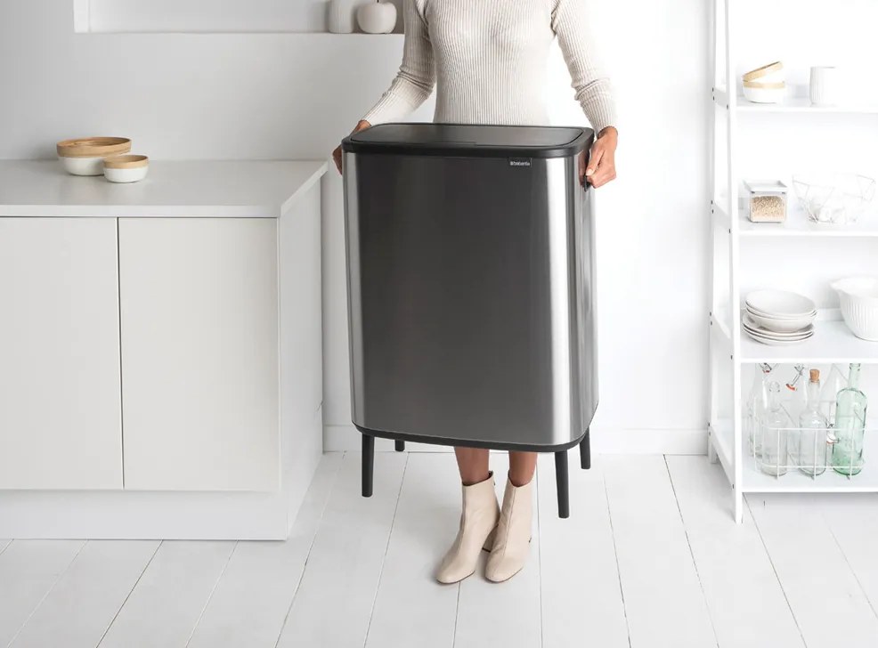 Brabantia BO Touch Bin 60L HI matná ocel otiskuvzdorná