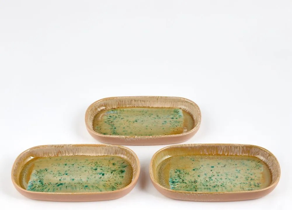 SINTRA Podnos 30 x 18 cm - zelená