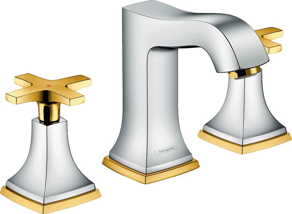 Hansgrohe Metropol Classic umyvadlová baterie stojící chrom-zlatá 31306090