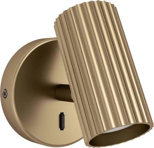 Eglo 902033 - Nástěnné bodové svítidlo PORTILLO 1xGU10/5W/230V zlatá