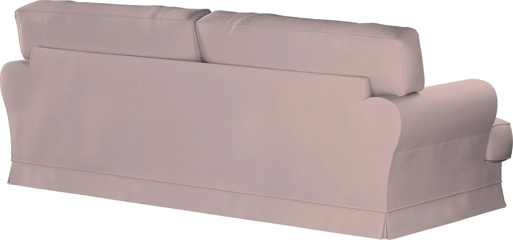 Potah na pohovku IKEA Ekeskog rozkládací barva růžová látka pletený vzor