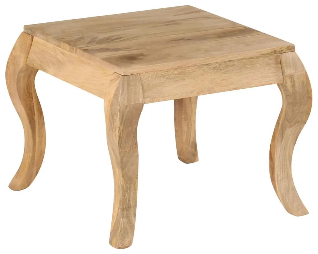 247112 vidaXL Přístavný stolek 45 x 45 x 40 cm masivní mangovníkové dřevo