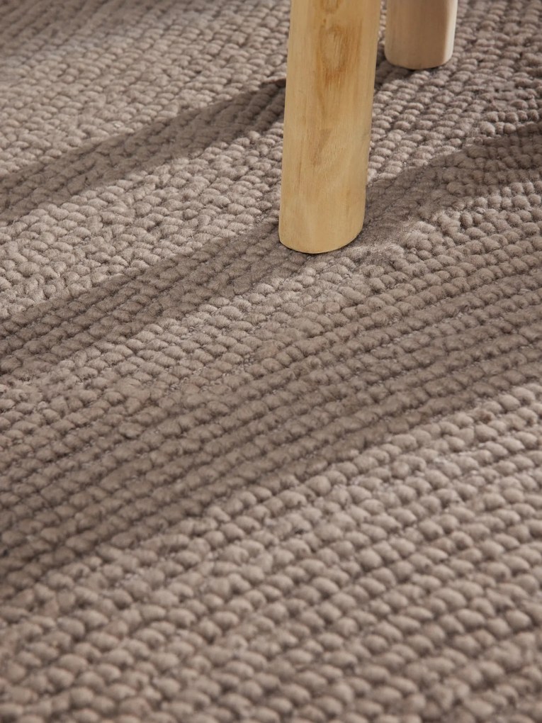 Hanse Home, AKCE: 200x200 (průměr) kruh cm Kusový koberec Calmio 106219 Taupe kruh, hnědá, ložnice