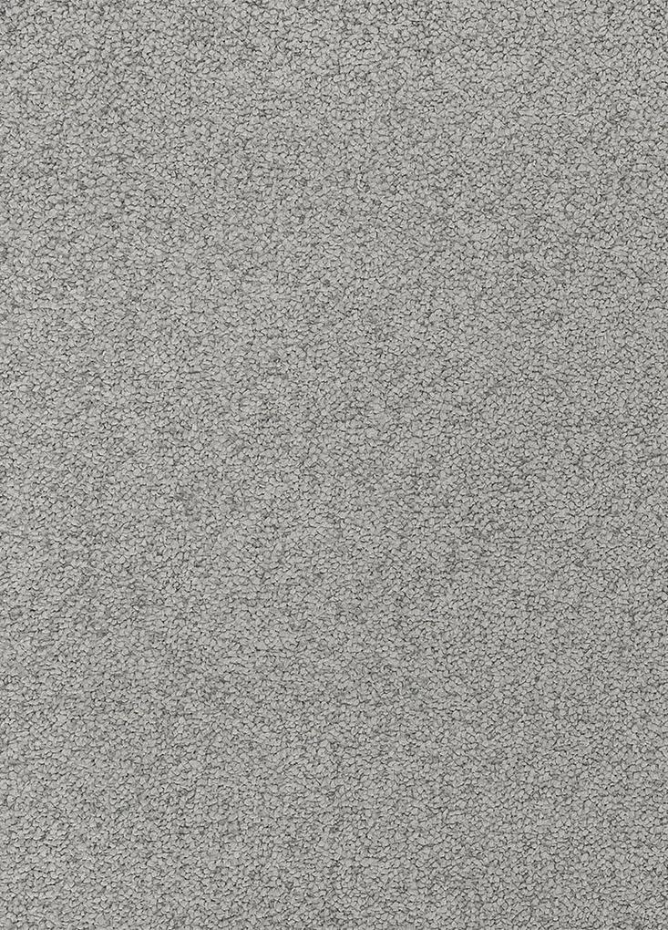 Koberce Breno Metrážový koberec CASHMERE 108, šíře role 400 cm, Šedá