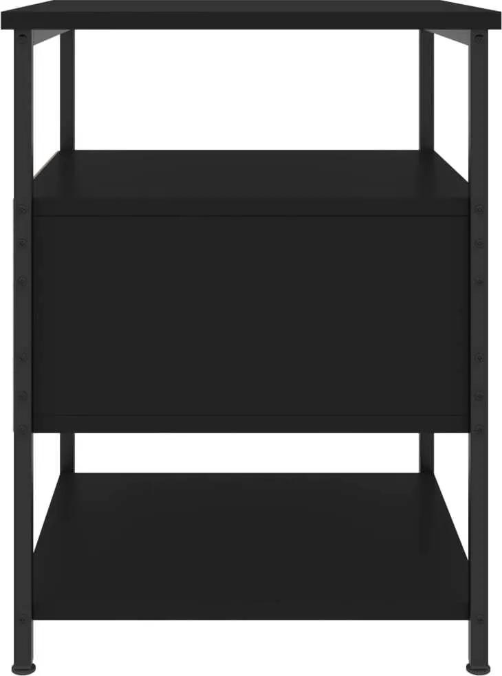 vidaXL Noční stolek 40 x 42 x 56 cm kompozitní dřevo [826023] Barva: hnědý dub