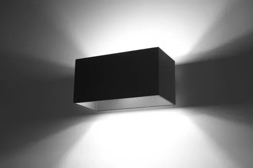 Nástěnné svítidlo SOLLUX Quad maxi G9 2x40W bez zdroje SL.0527 černá