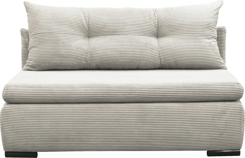 XXXLutz ROZKLÁDACÍ POHOVKA, textil, bílá MID.YOU - Rozkládací pohovky - 001574003102