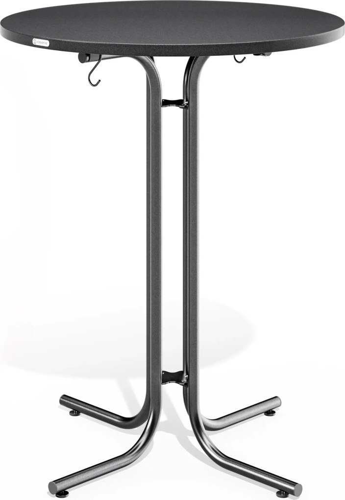 Cateringový skládací barový stůl Ofelie 70 cm šedý