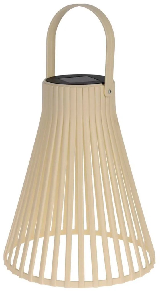 Solární lampa Abby bílá