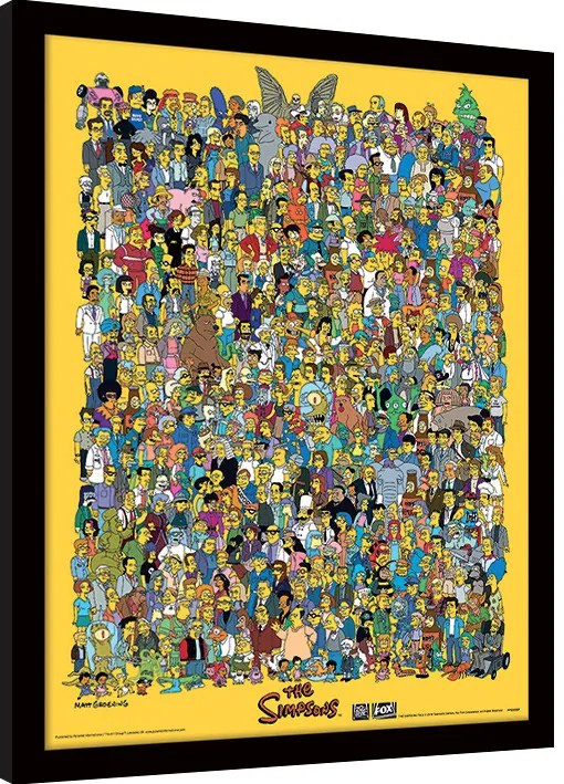 Obraz na zeď - The Simpsons - Characters
