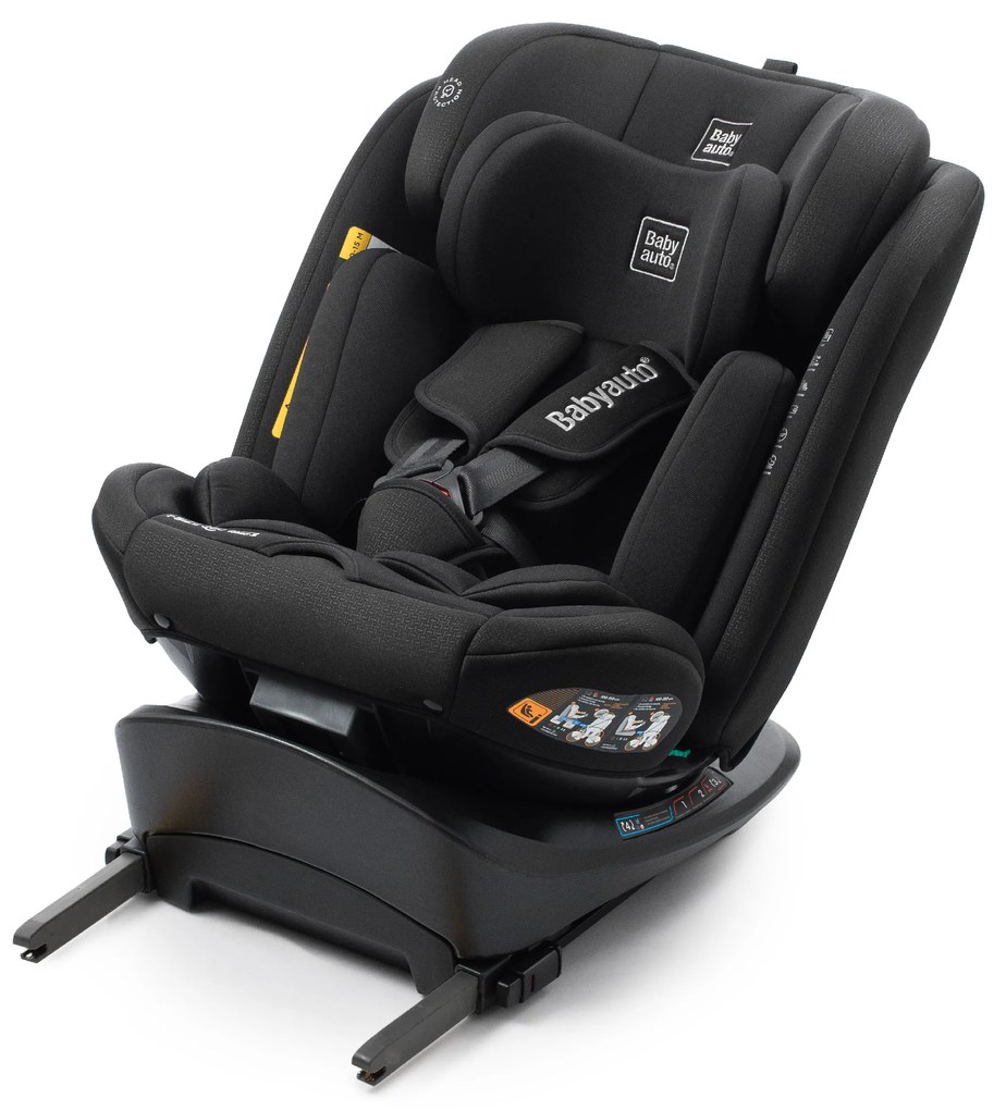 BabyAuto CARIO iFIX i-Size 360 40-150 autosedačka, black