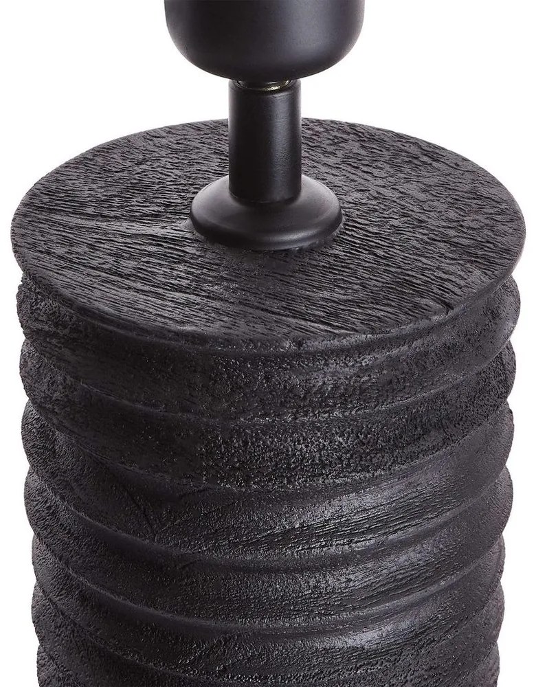 GROOVED Základna k lampě 25 cm - černá