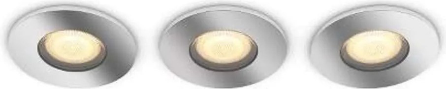 Philips Hue Adore - Chytré zápustné LED svítidlo, s ovládáním, 3 ks 929003807901