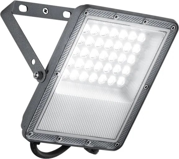 FAN LED-ESUS-30 LED reflektor ESUS 30 W, CCT, stříbrný, IP65 - FANEUROPE