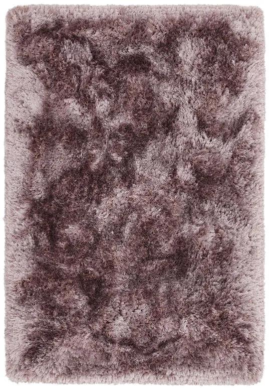Kusový koberec jednobarevný Shaggy Plush Dusk fialový Rozměr: 120x170 cm