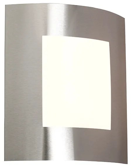 Moderní nástěnná lampa ocel IP44 - Emmerald 1