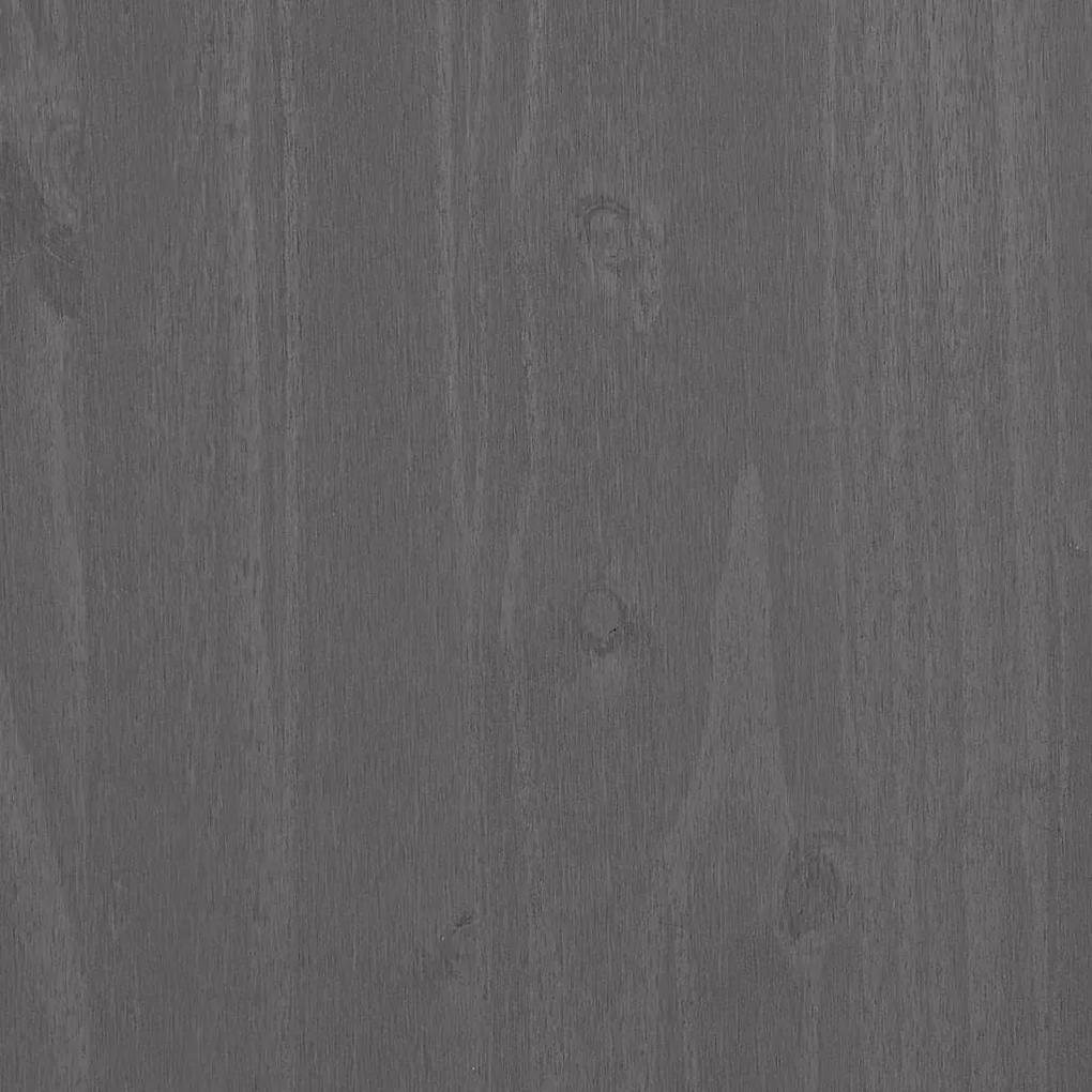 vidaXL Příborník HAMAR 79 x 40 x 80 cm masivní borovice [340423] Barva: světle šedá