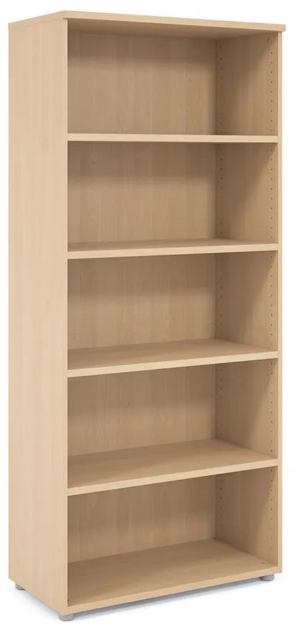 Vysoká skříň Praktik 80 x 40 x 182,1 cm, javor