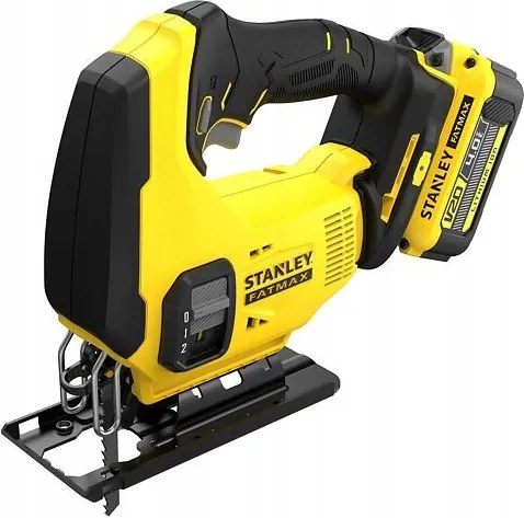 Stanley SFMCS600M2K FatMax V20 Aku přímočará pila 18V/2*4Ah, kufr