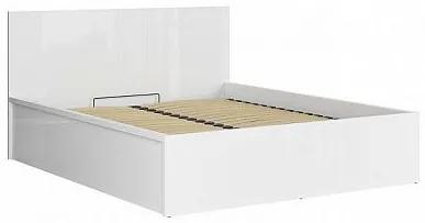 TETRIX postel s roštem LOZ/160/B, bílý lesk