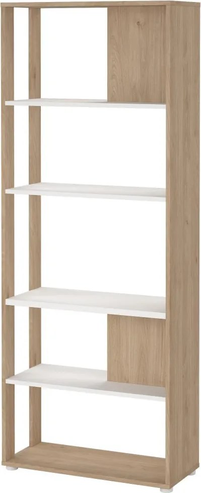 FALCO Knihovna Sigal 592 jackson hickory/bílá