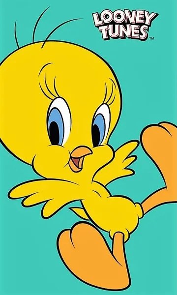 Dětský froté ručník Tweety Zelený 30x50 cm