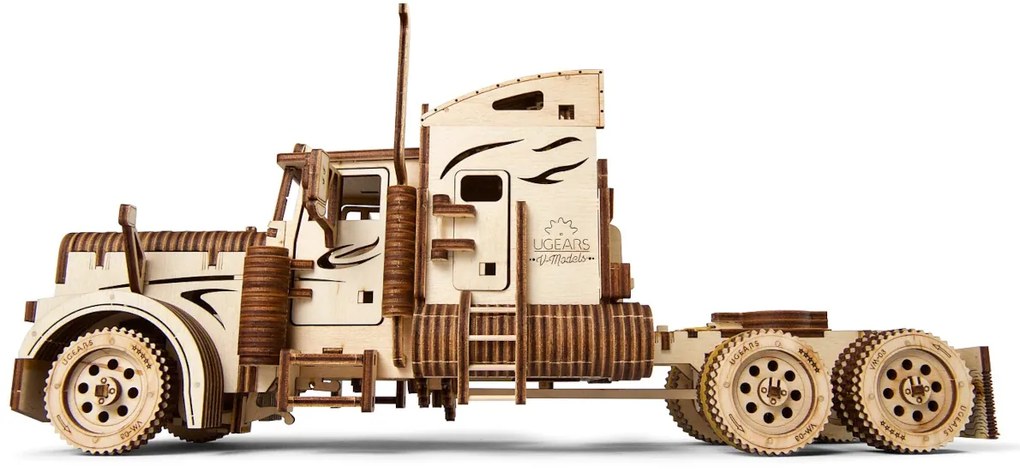 Ugears 3D dřevěné mechanické puzzle VM-03 Tahač Heavy Boy