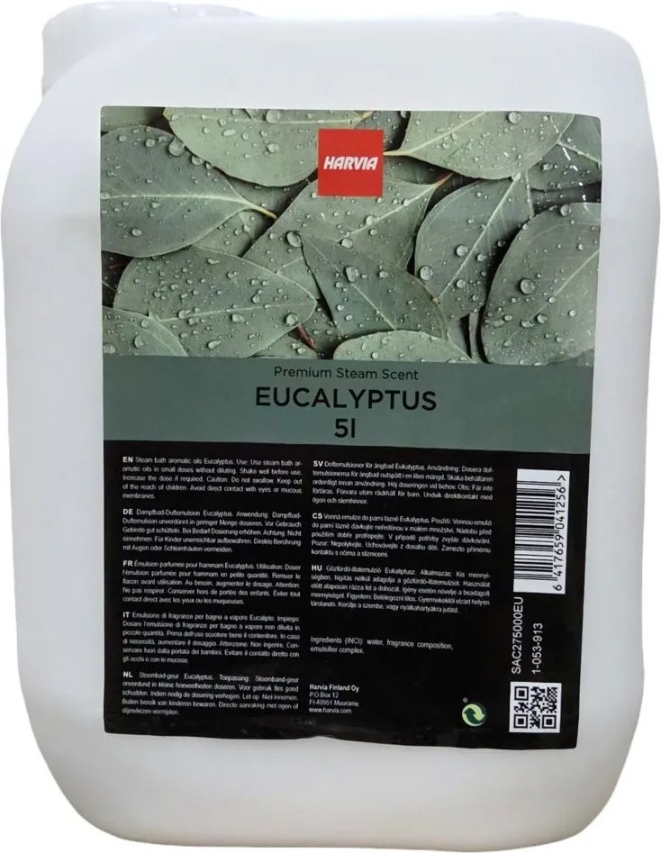 Harvia Premium Eucalyptus 5 l – esence do parní sauny