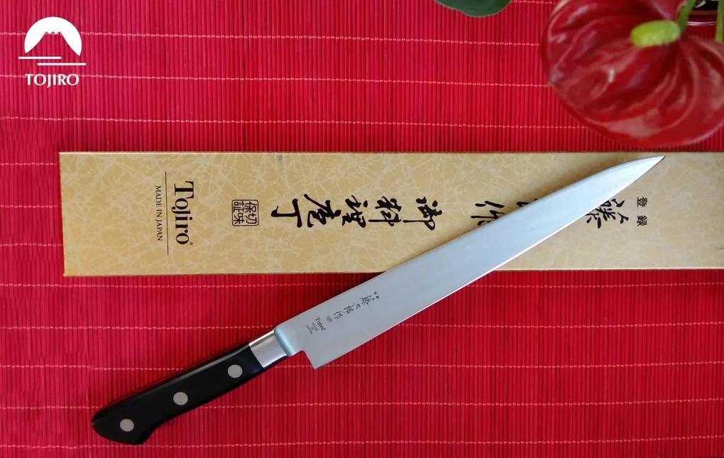 TOJIRO Western japonský kuchařský plátkovací nůž 240 mm (F-805)
