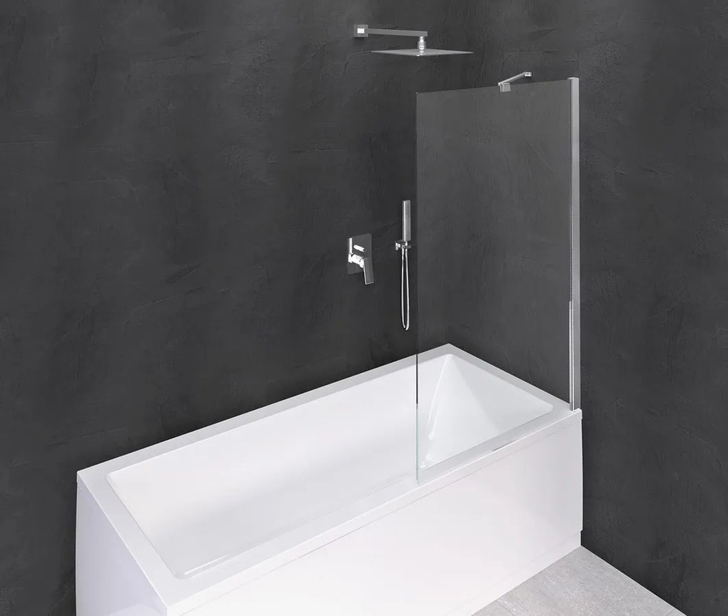 Polysan MODULAR SHOWER vanová zástěna 800x1500mm, čiré sklo