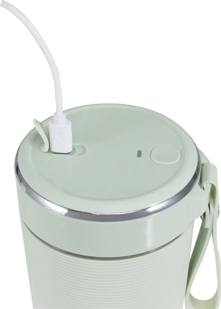 Kompaktní akumulátorový mini mixér Royalty Line UBP-40-34-1 / mátově zelená