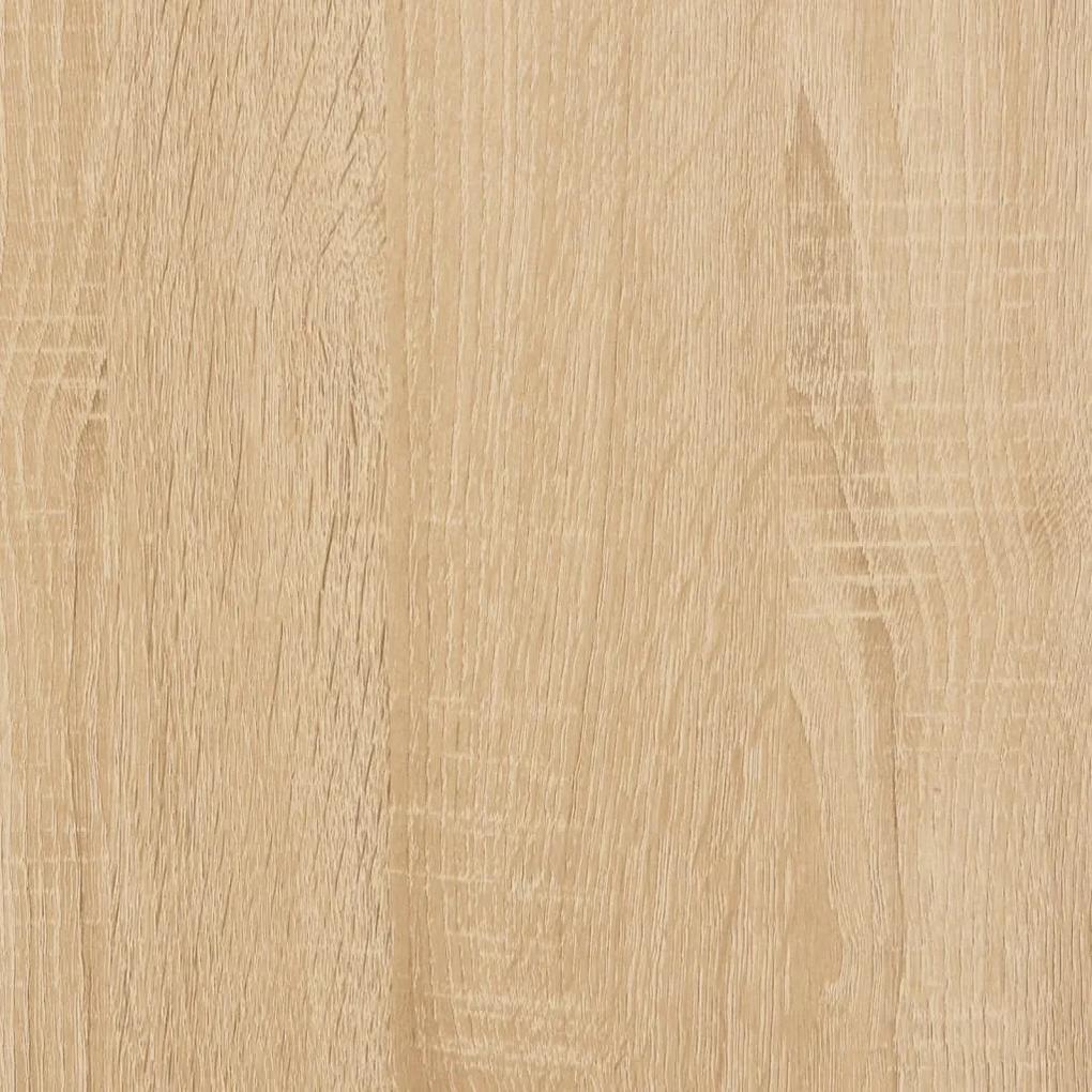 vidaXL Nástěnná skříňka 80 x 36,5 x 35 cm kompozitní dřevo [830063] Barva: bílá s vysokým leskem