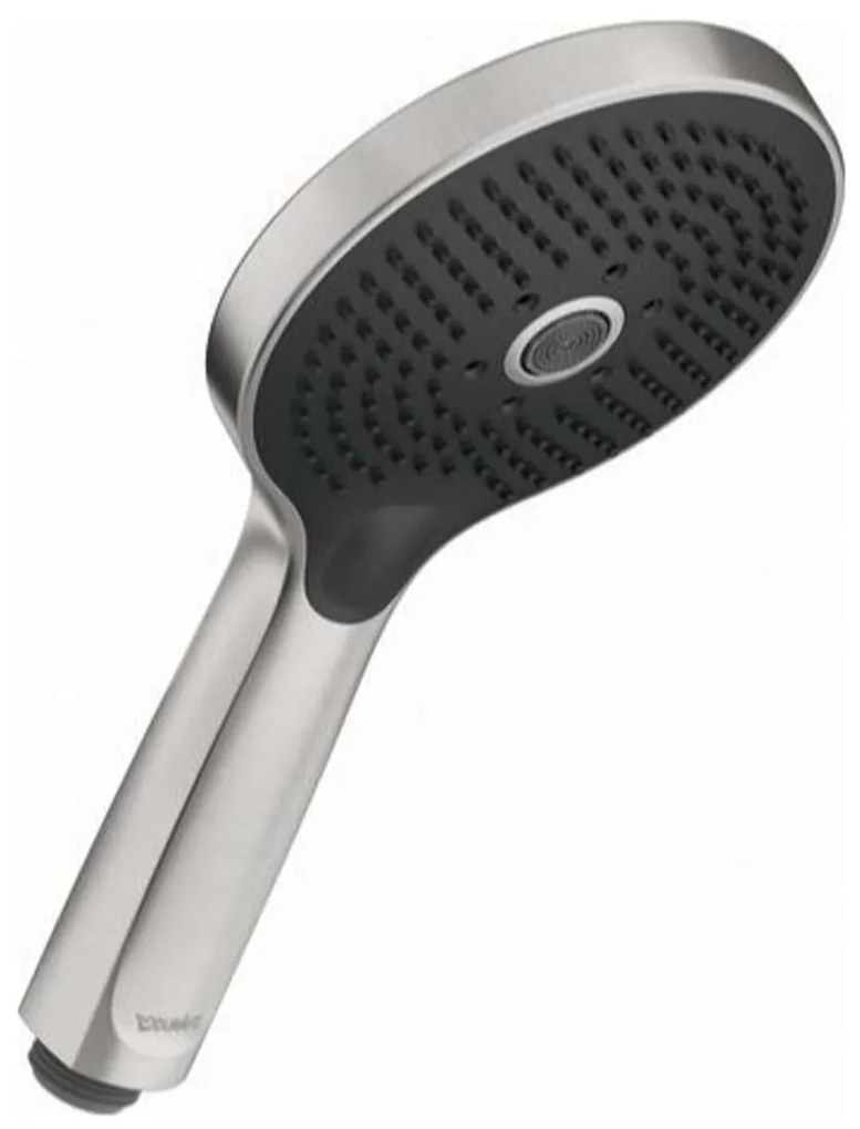 Duravit - Sprchová hlavice, 3 proudy, MinusFlow, kartáčovaný nerez UV0652017070