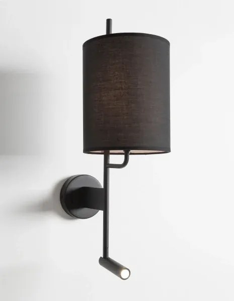 Designové nástěnné svítidlo Yama 18 černé