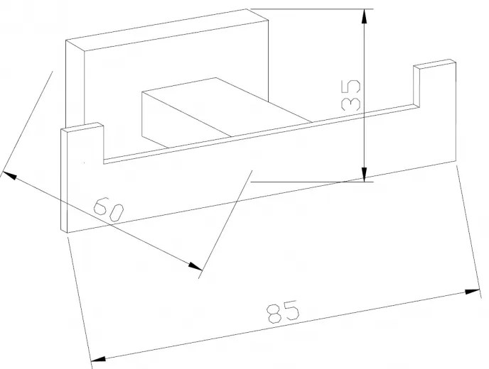 Mexen příslušenství, ARNO držák na ručníky, 2-háček, zlatá, 7020735-50