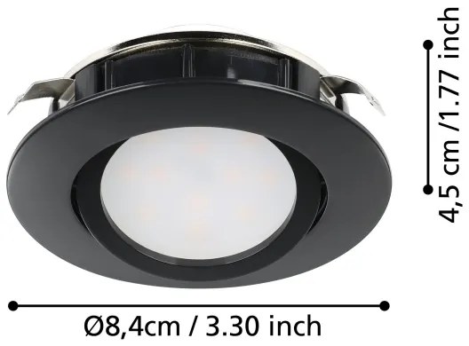 Eglo 900748 - LED Stmívatelné podhledové svítidlo PINEDA LED/5,5W/230V