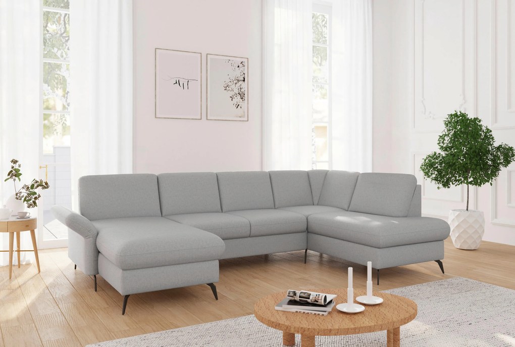 XXXLutz SEDACÍ SOUPRAVA, textil, světle šedá Sit & More - Sedací soupravy - 00014401618V